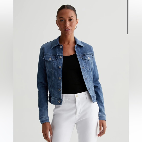 Ag Adriano Goldschmied | Jackets & Coats | Nwt 225 Ag Jeans Streamside Robyn Denim Jacket | Poshmark